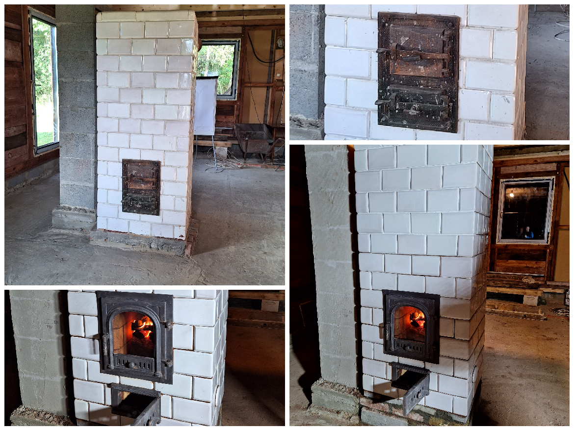 Rozbiórka i przebudowa pieca akumulacyjnego - warsztaty